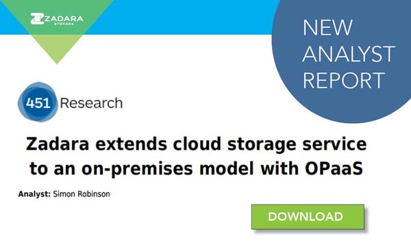 451 Research Report - Zadara On-Premise as a Service