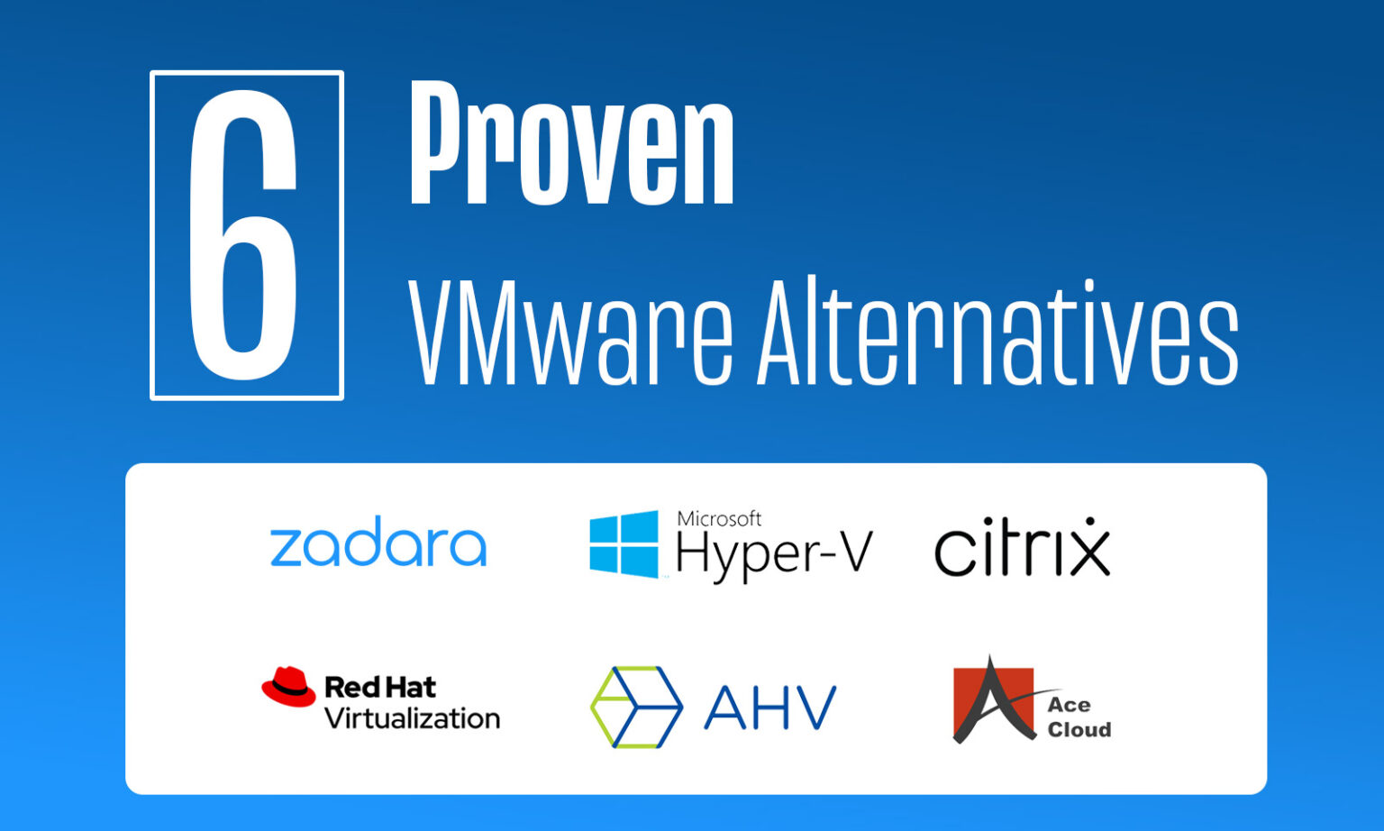 6 Proven VMware Alternatives - Zadara