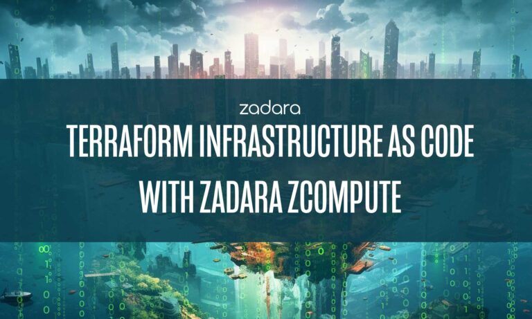 Zadara zCompute を使用した Terraform Infrastructure as Code - Zadara