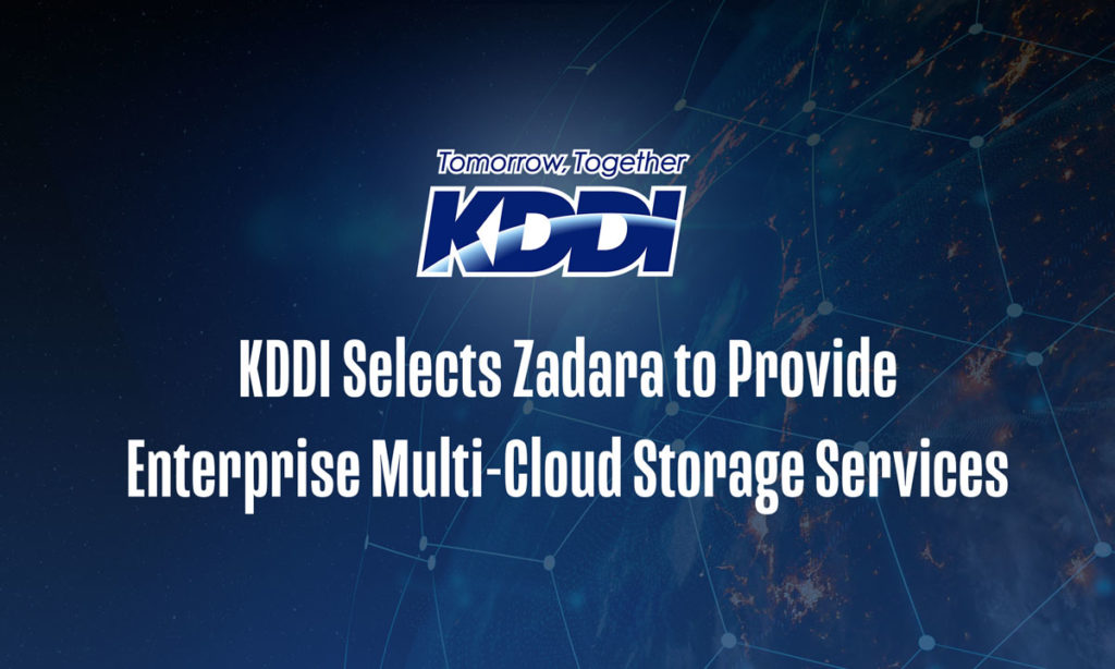 KDDI Selects Zadara to Provide Enterprise Multi-Cloud Storage Services ...