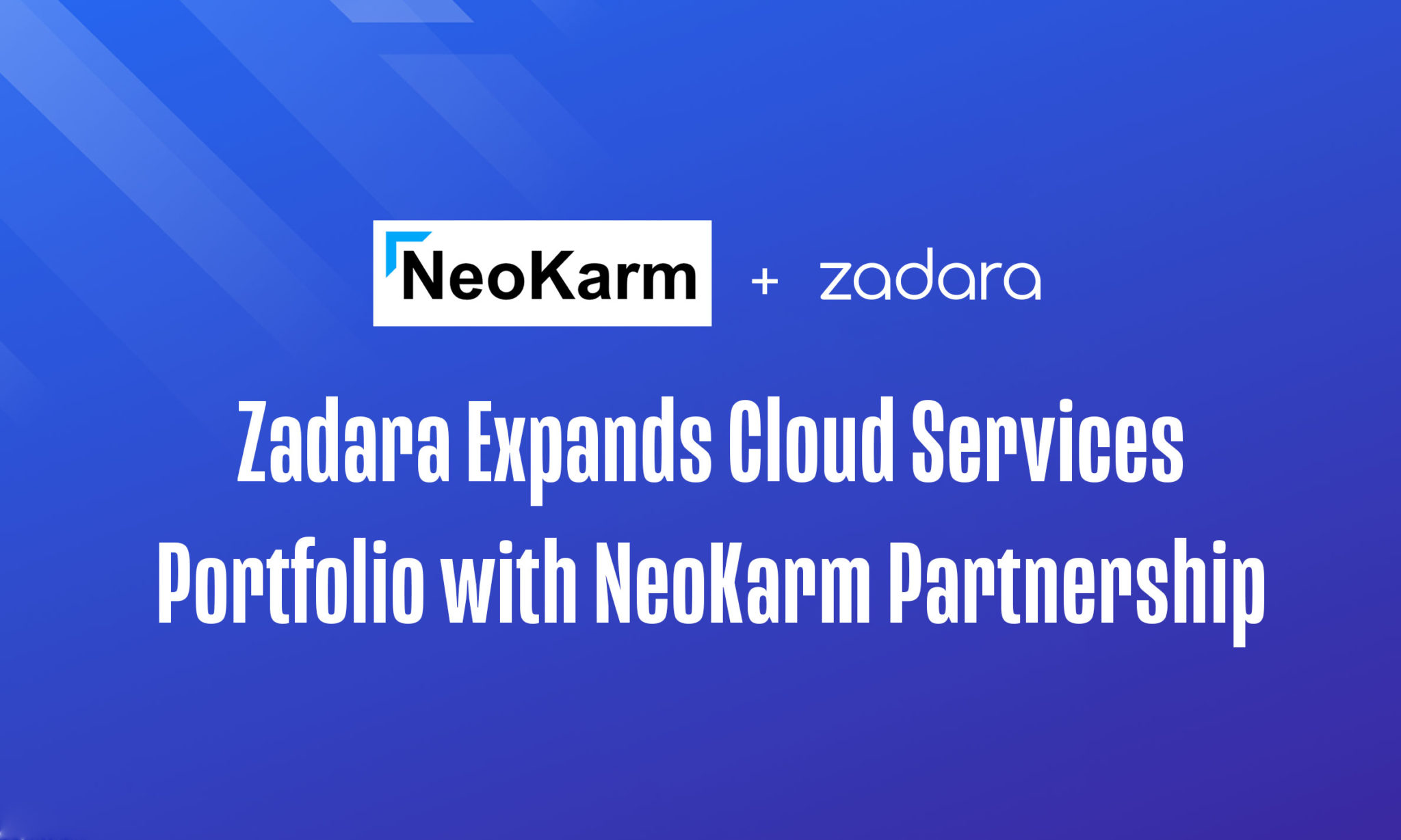 Zadara Expands Cloud Platform With NeoKarm Compute - Zadara