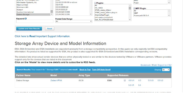 Zadara VPSA now VMware Certified