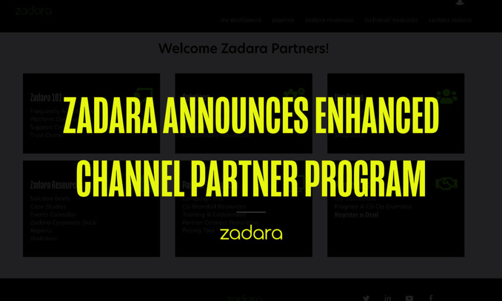 Zadara Announces Enhanced Channel Partner Program - Zadara